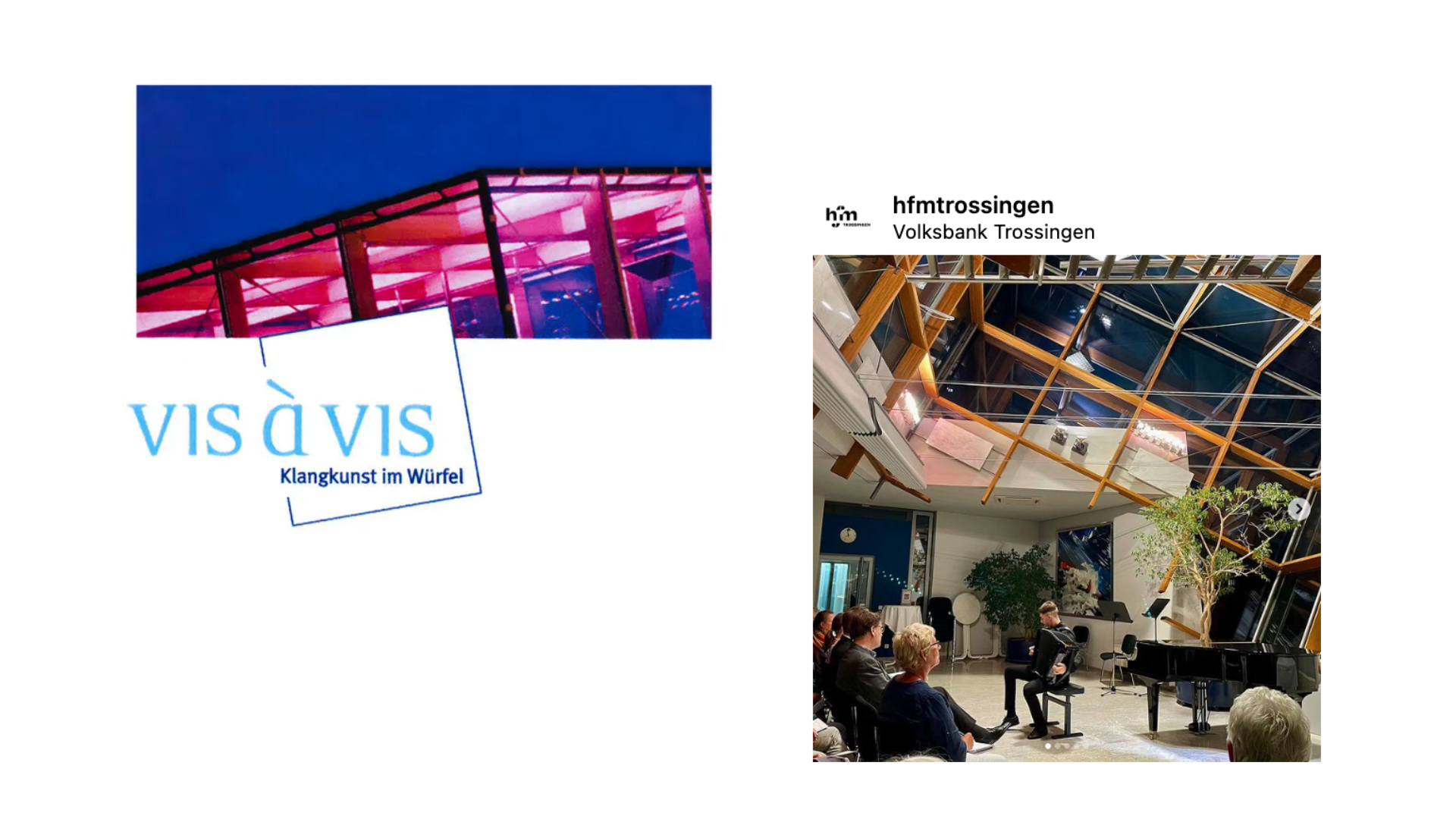 Das Format "vis-à-vis. Klangkunst im Würfel" - KuKT